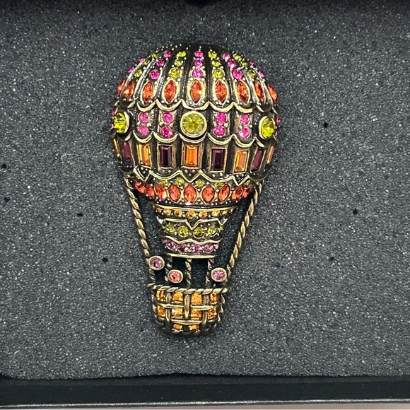 Heidi Daus | Jewelry | Heidi Daus Full Of Hot Air Balloon Swarovski ...